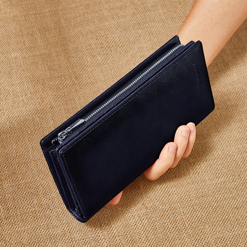 CORE CARRY MEN’S GRAY BLUE WALLET - OFF BEAT