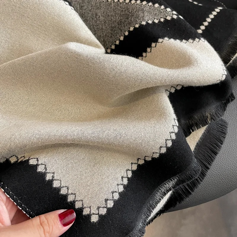 V-shaped Pattern Double-Sided Shawl - Only 99 Shop BD