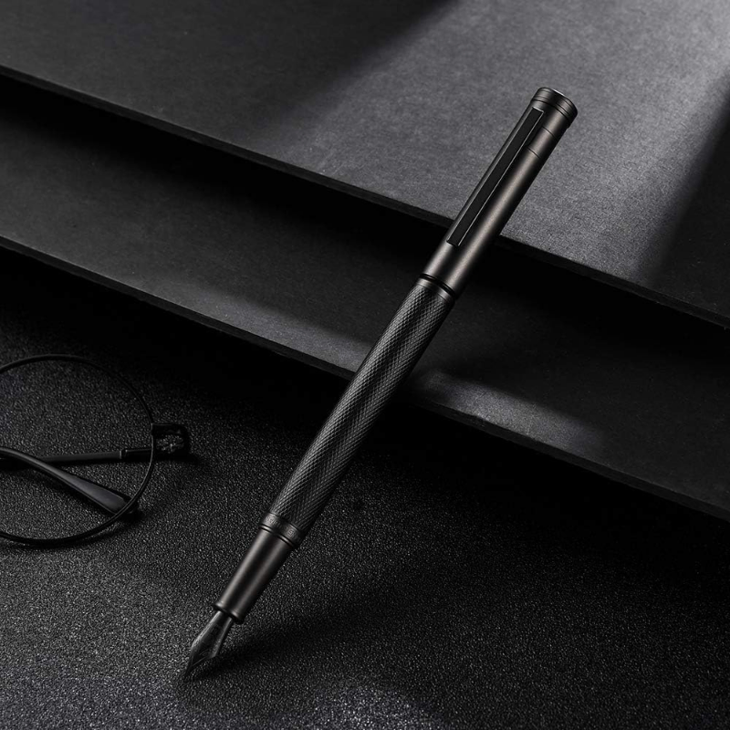 Hongdian Forest Black Fountain pen - TSAMSA