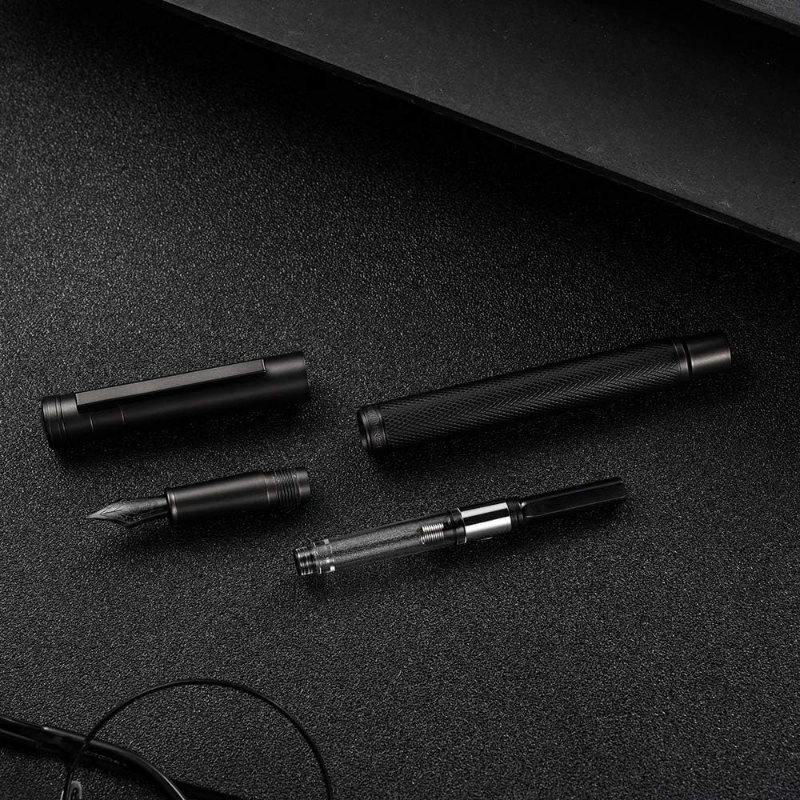Hongdian Forest Black Fountain pen - TSAMSA